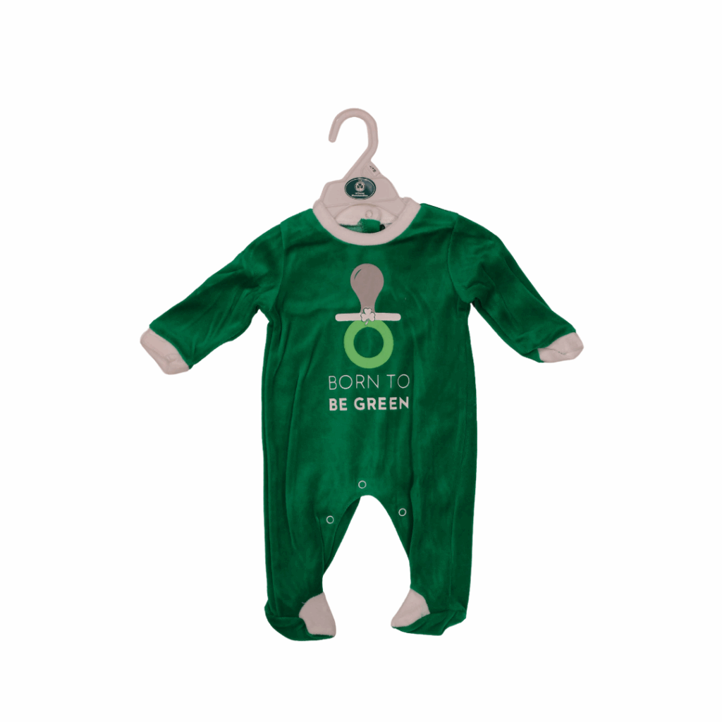 Baby Uniform Pacifier GRN- Velvet - OMONOIA Green Boutique