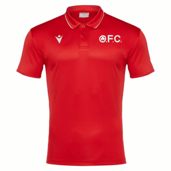 ΦΑΝΕΛΑ Draco Polo RED/WHT - OMONOIA Green Boutique